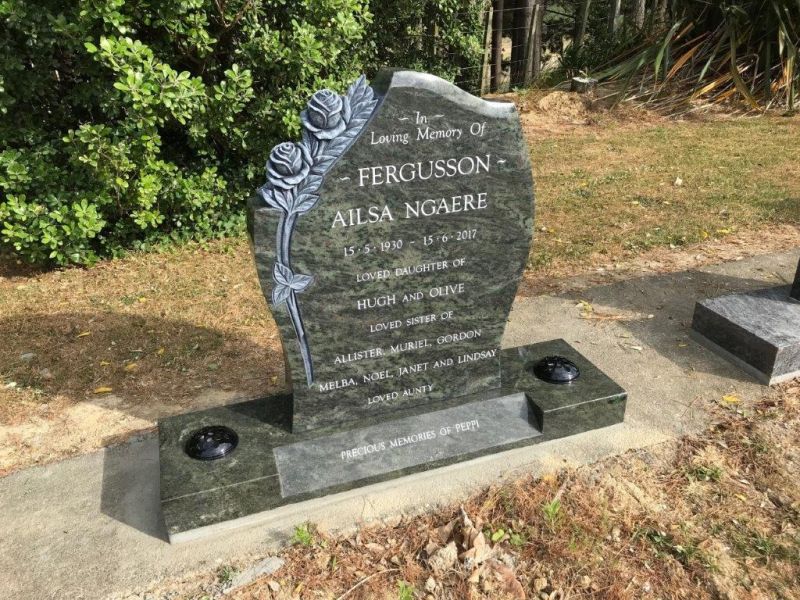 Gallery of memorial headstone work